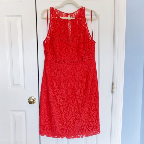 J Crew Dresses Jcrew Illusion Lace Dress Sz 4 Poshmark